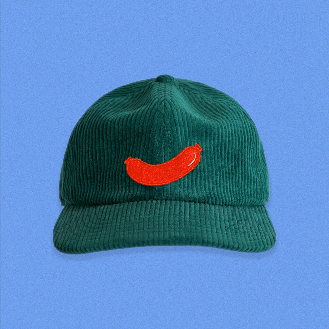 Hotdog Corduroy Hat - Etsy