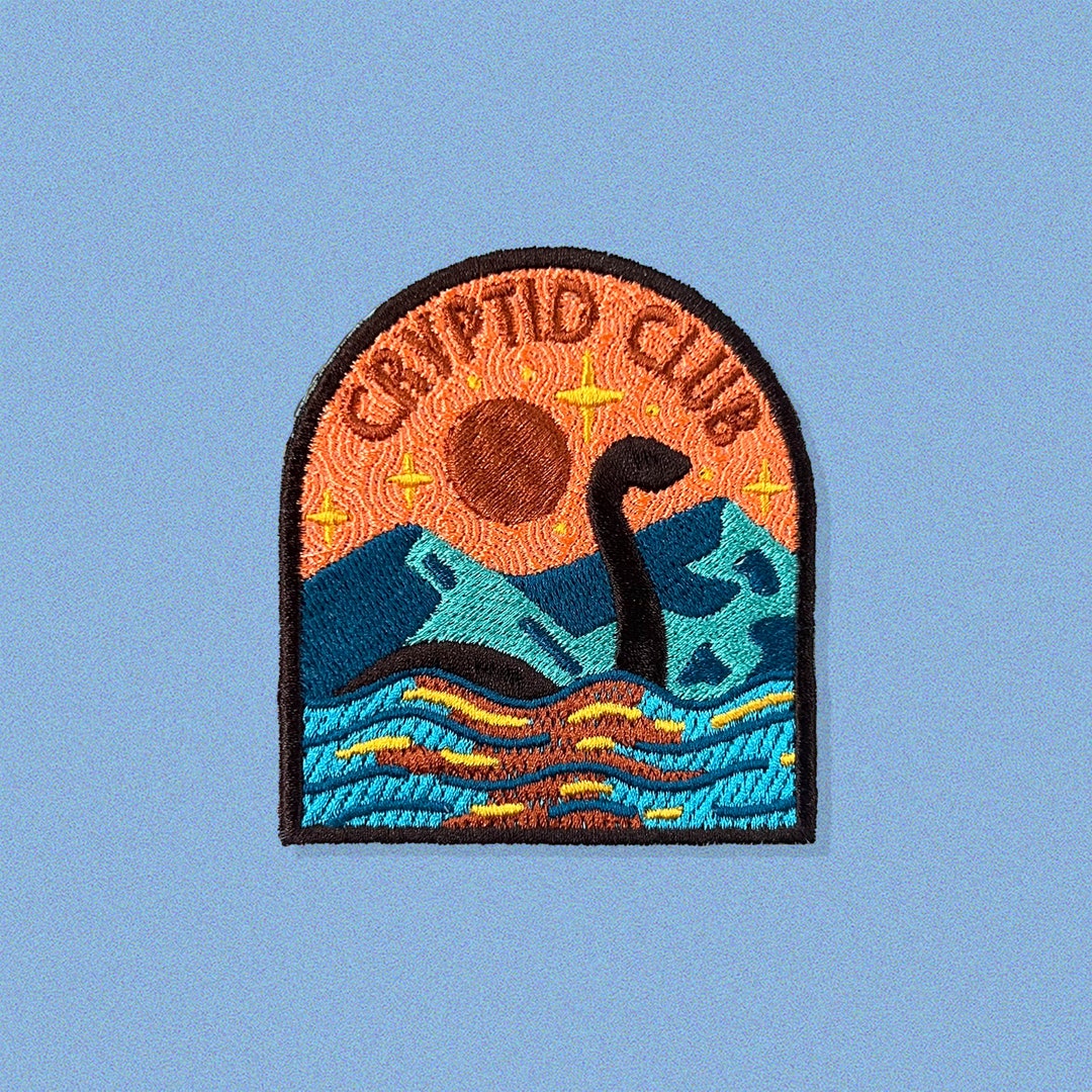 Cryptid Club Loch Ness Monster Patch - Etsy