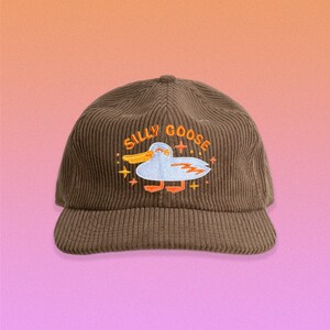 Silly Goose Corduroy Hat - Etsy