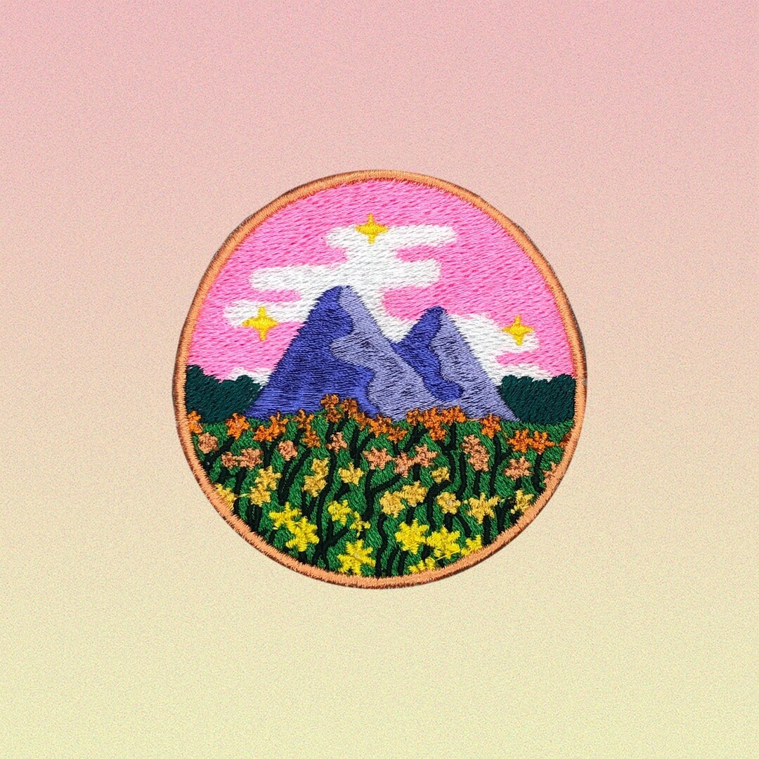 Wildflower Hike Patch - Etsy