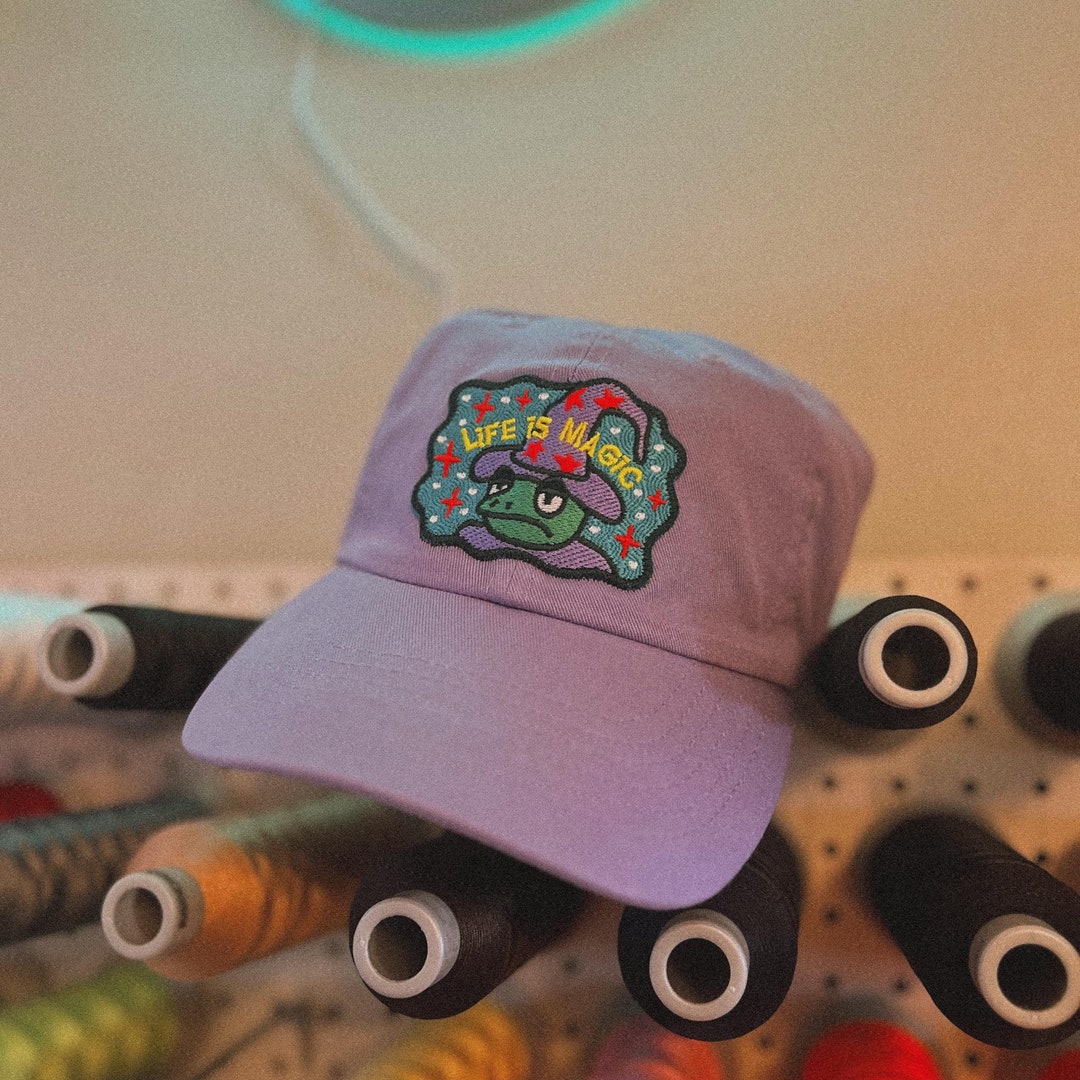 Frog Wizard Dad Hat - Etsy