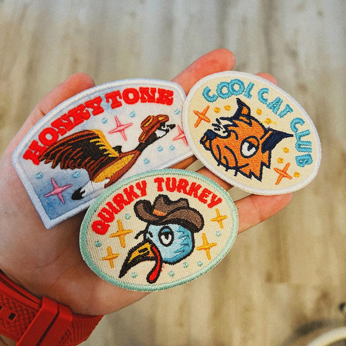 Quirky Turkey Patch - Etsy