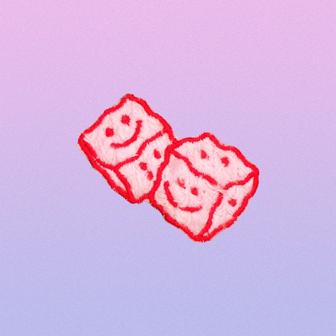 Fuzzy Dice Patch Sew-on - Etsy