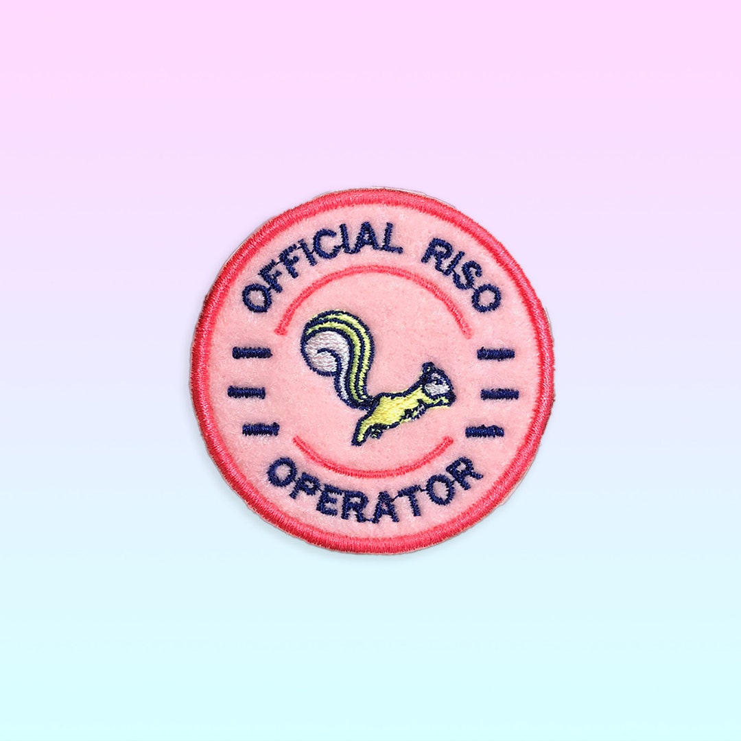 Riso Operator Patch - Etsy