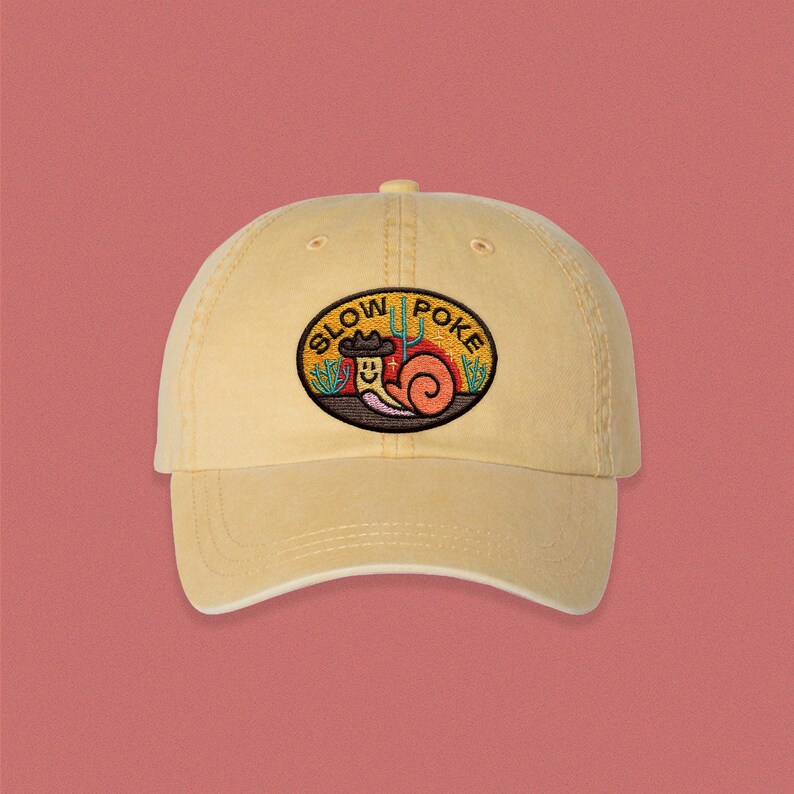 Slow Poke Dad Hat - Etsy