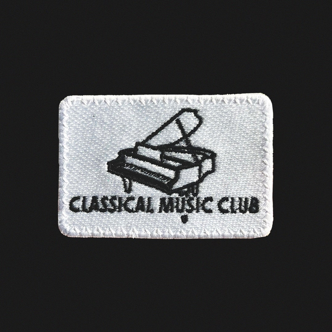 Classical Music Club Patch - Etsy