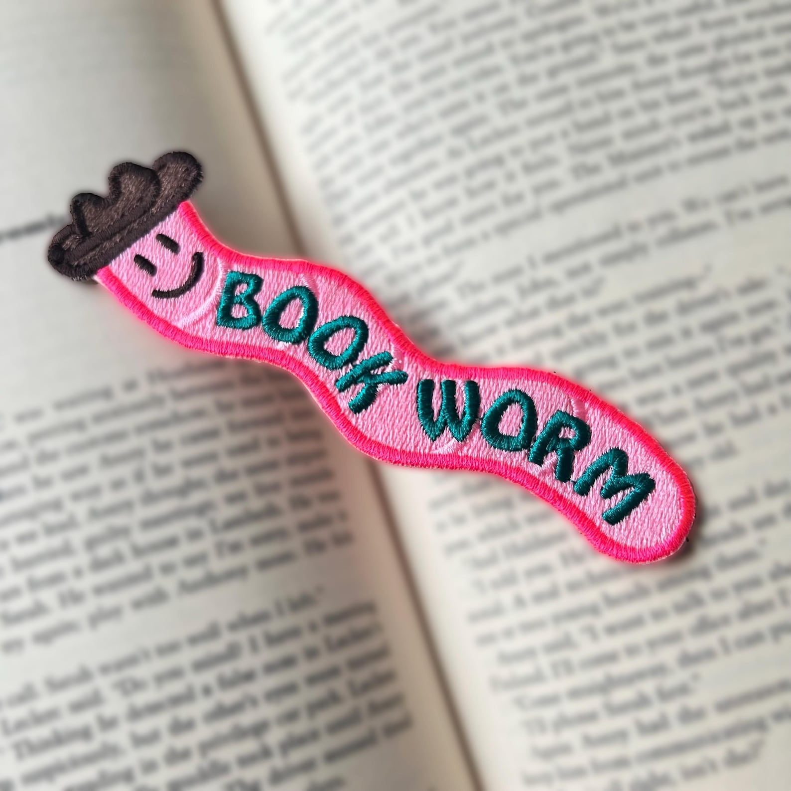 20% off TWO Embroidered Bookmark Patch Set - Etsy