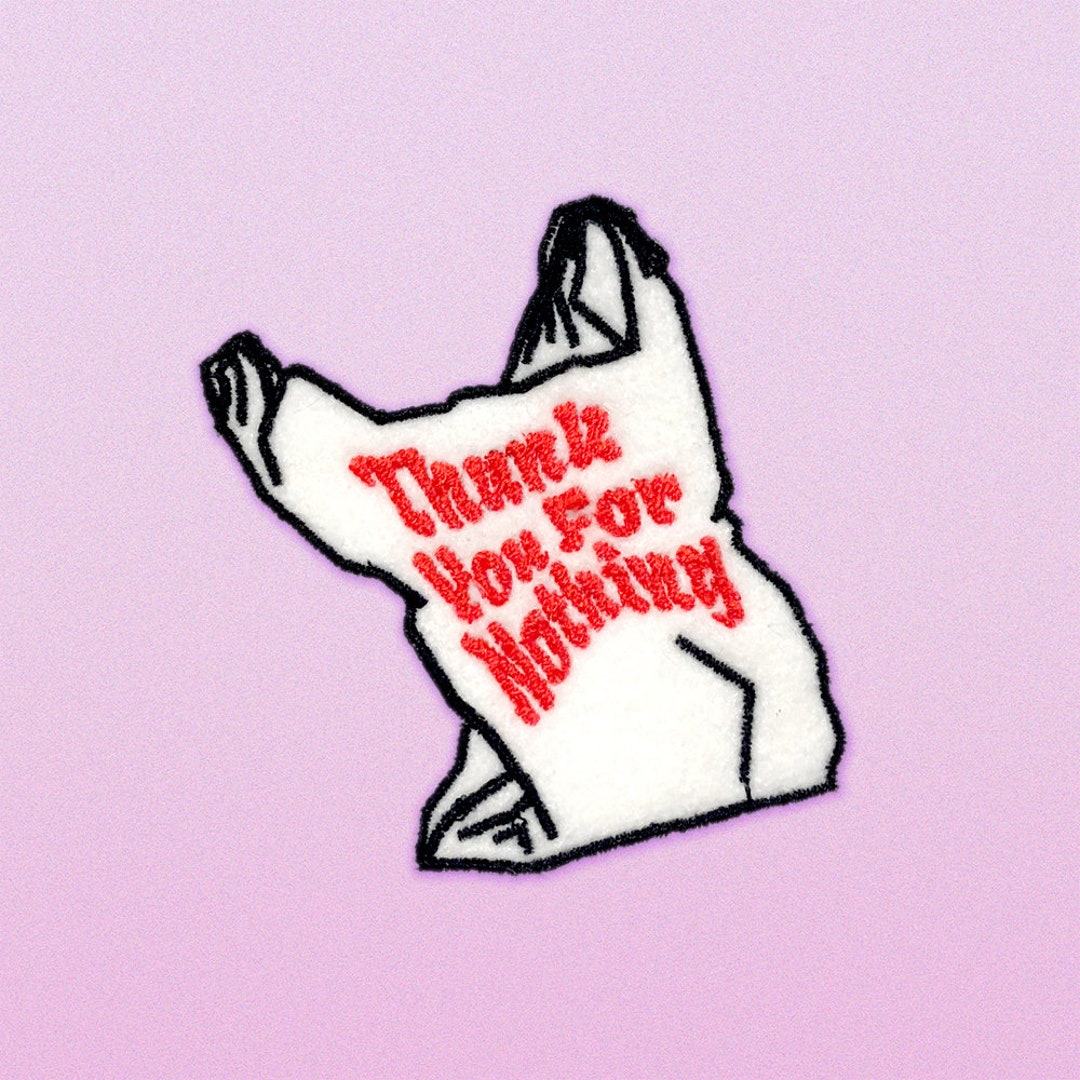 Thank You for Nothing Patch - Etsy