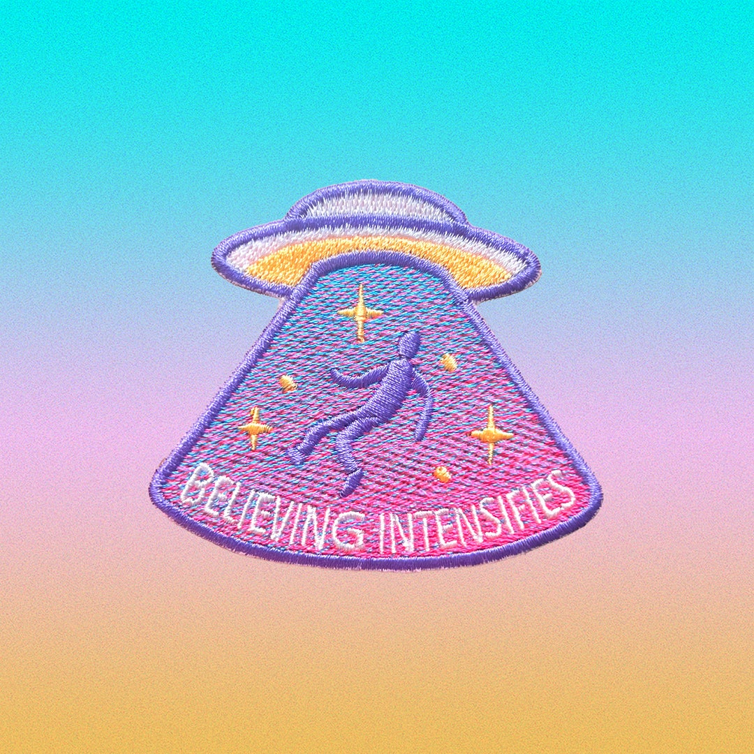 Believing Intensifies Patch - Etsy