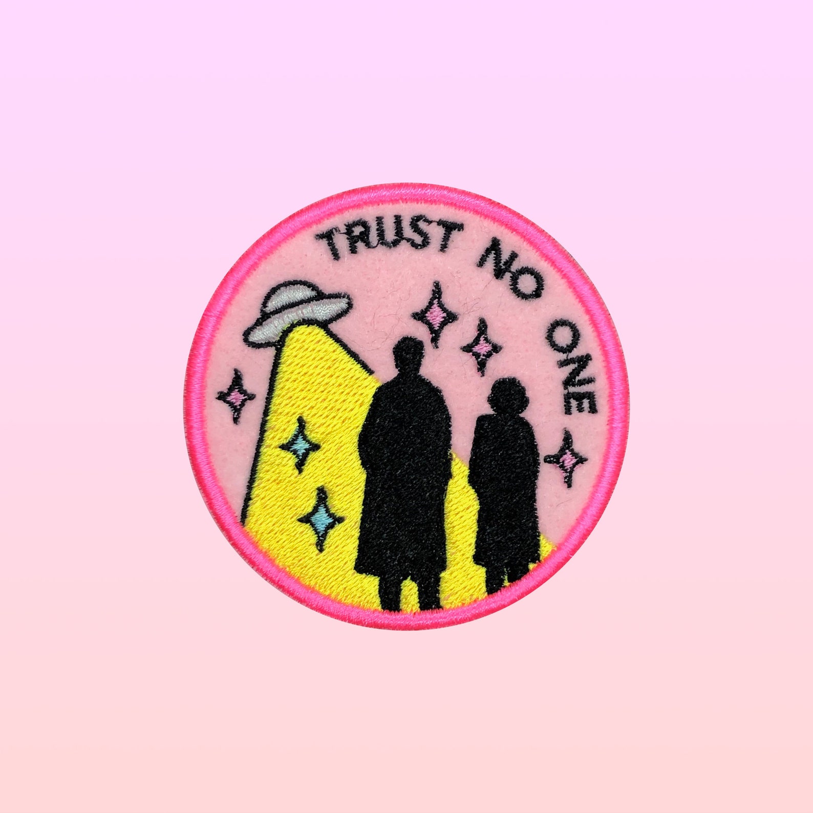 Trust No One Patch - Etsy