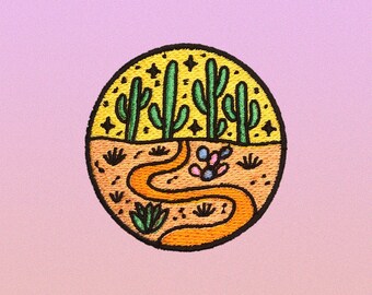 Desert Night Patch - Etsy