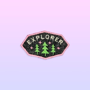 Forest Explorer Patch - Etsy