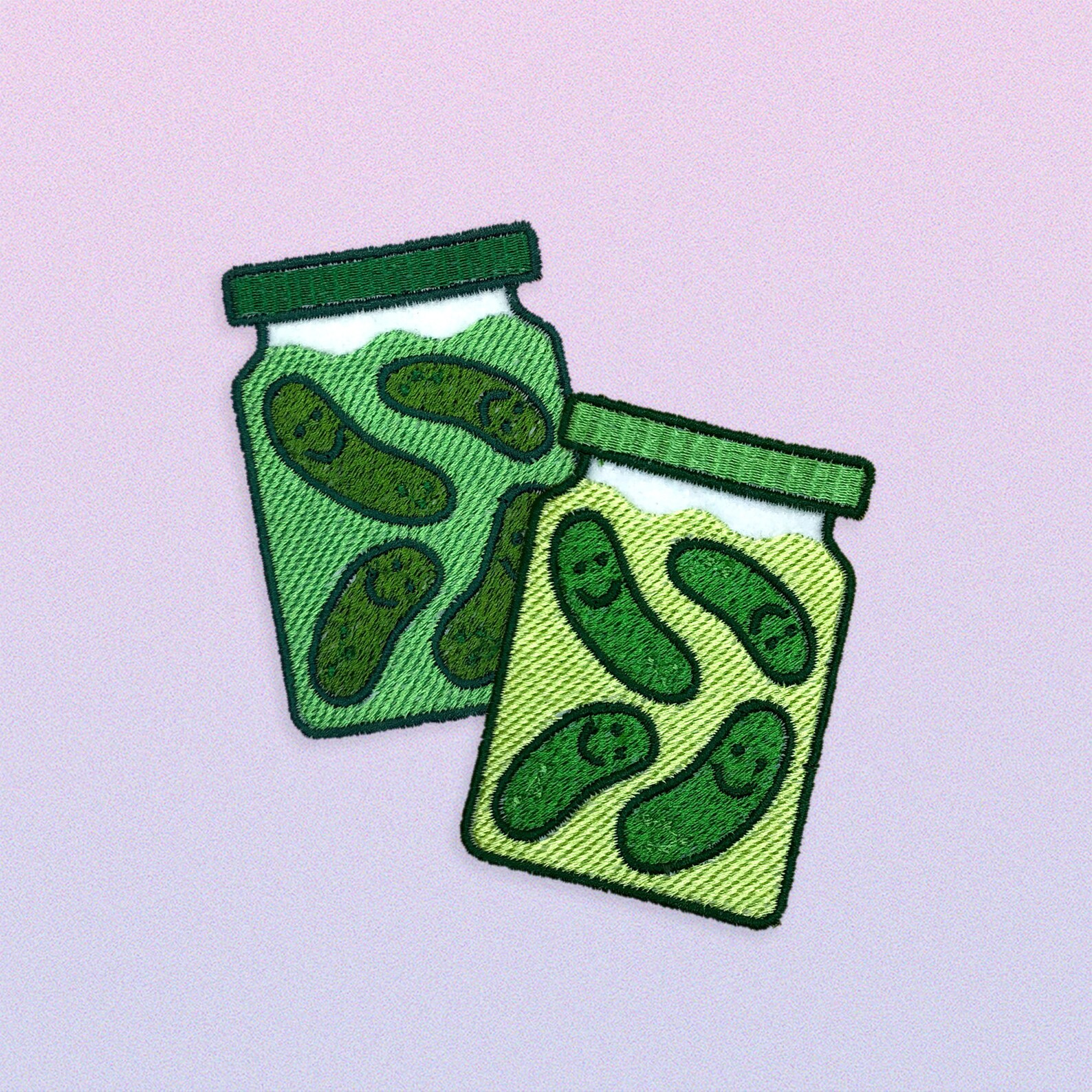 Pickle Jar Patch - Etsy
