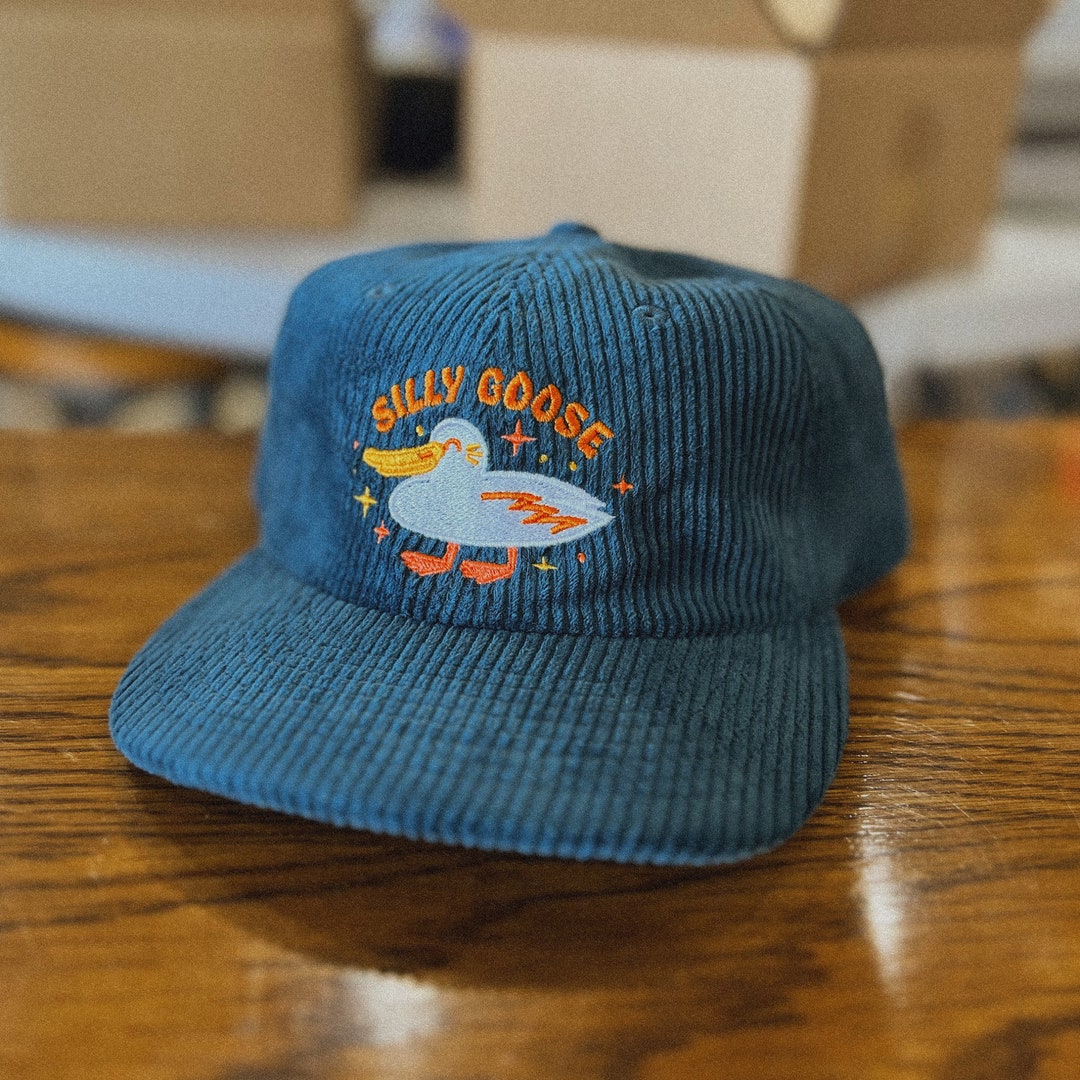 Silly Goose Corduroy Hat - Etsy