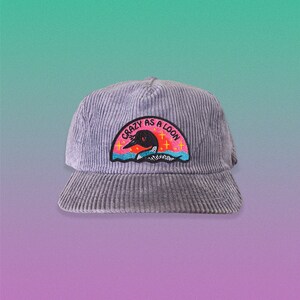 Crazy as a Loon 5-panel Corduroy Hat - Etsy