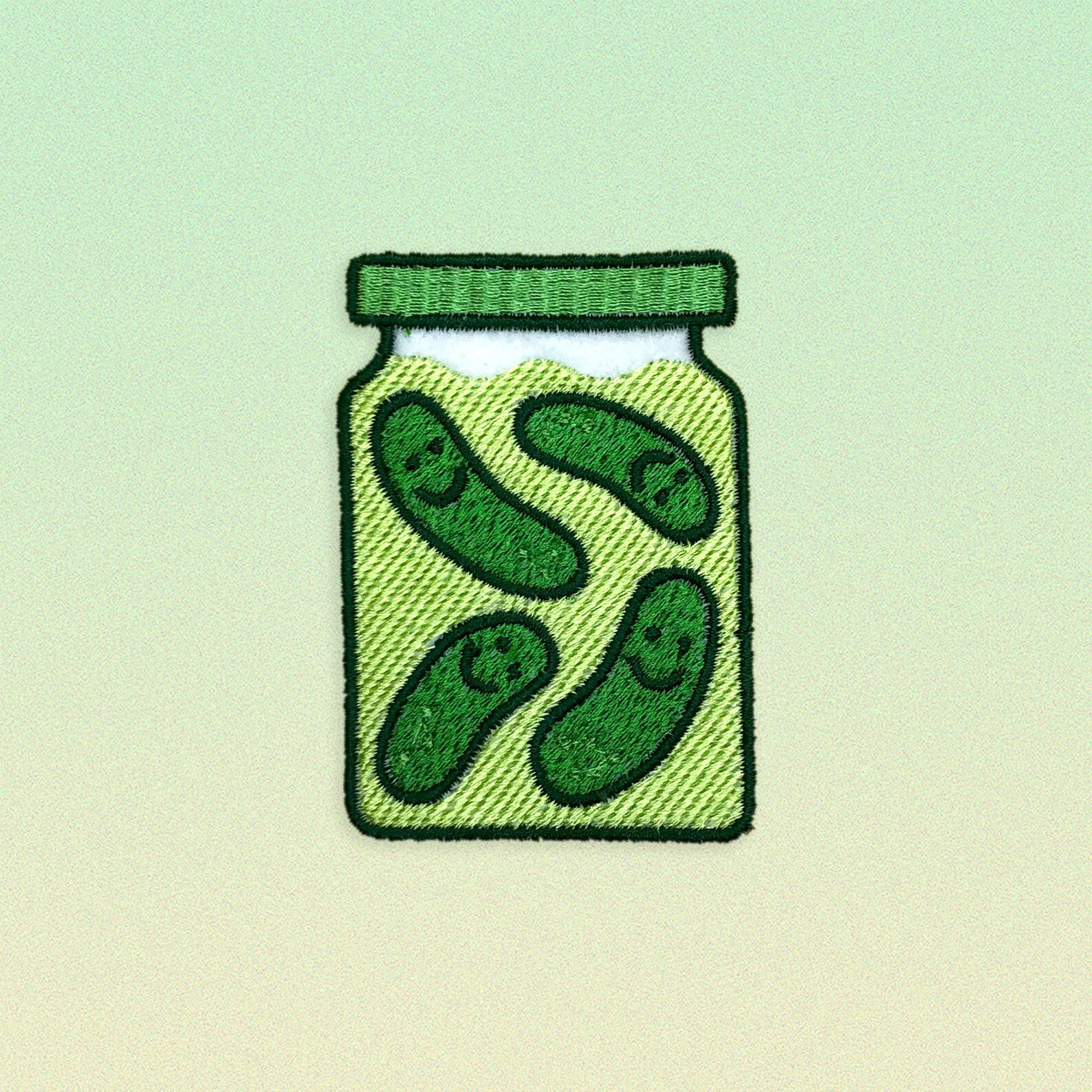 Pickle Jar Patch - Etsy