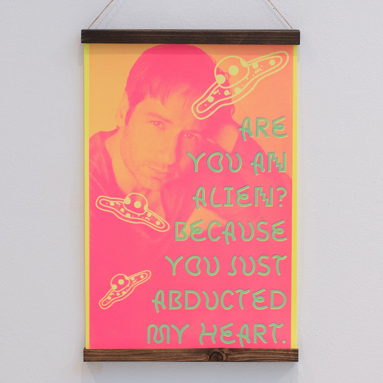 Fox Mulder Pick-up Line Screenprint | Etsy