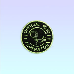 Official Risograph Operator Mini Patch - Etsy