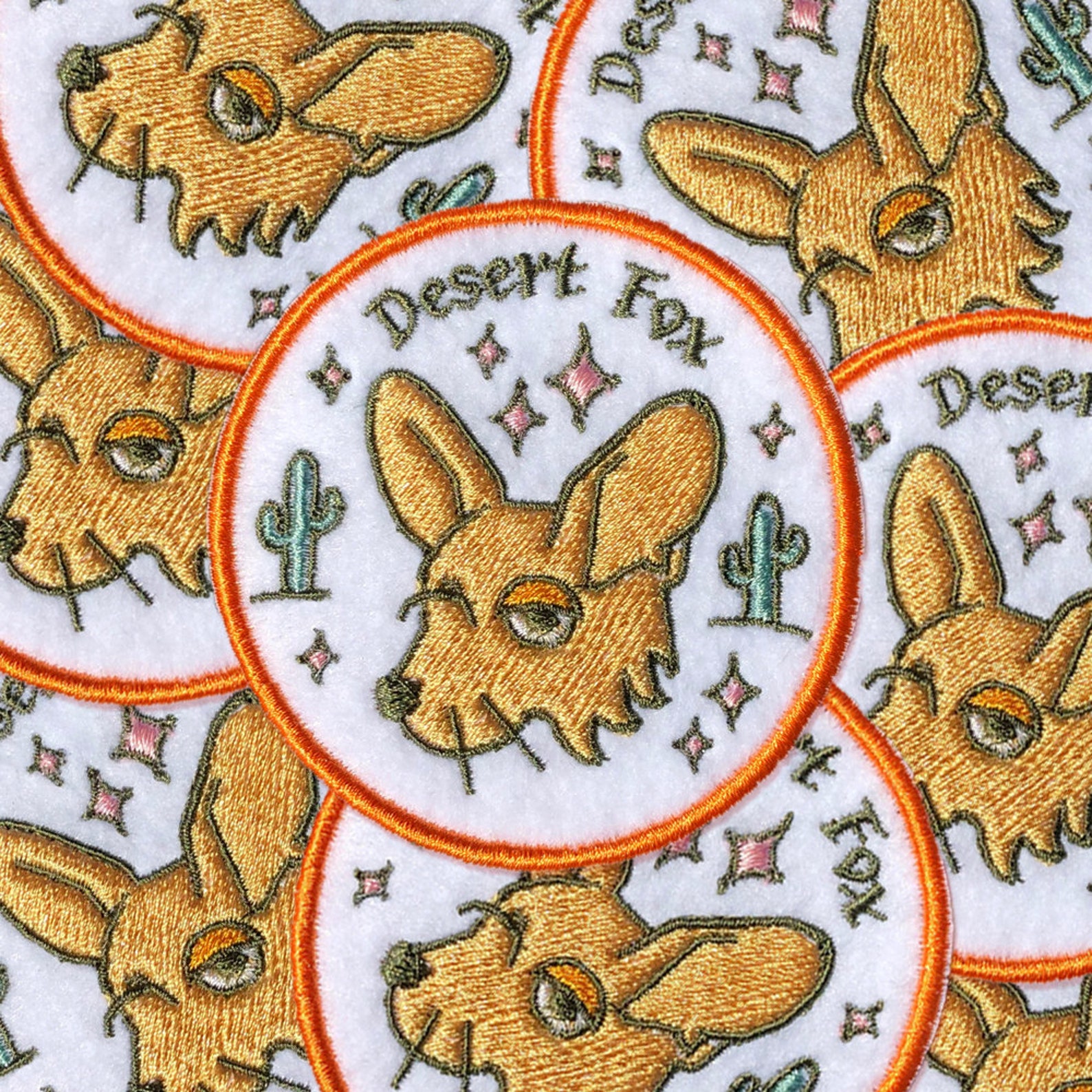 Desert Fox Patch - Etsy