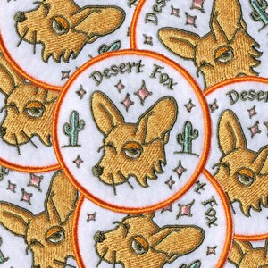Desert Fox Patch - Etsy