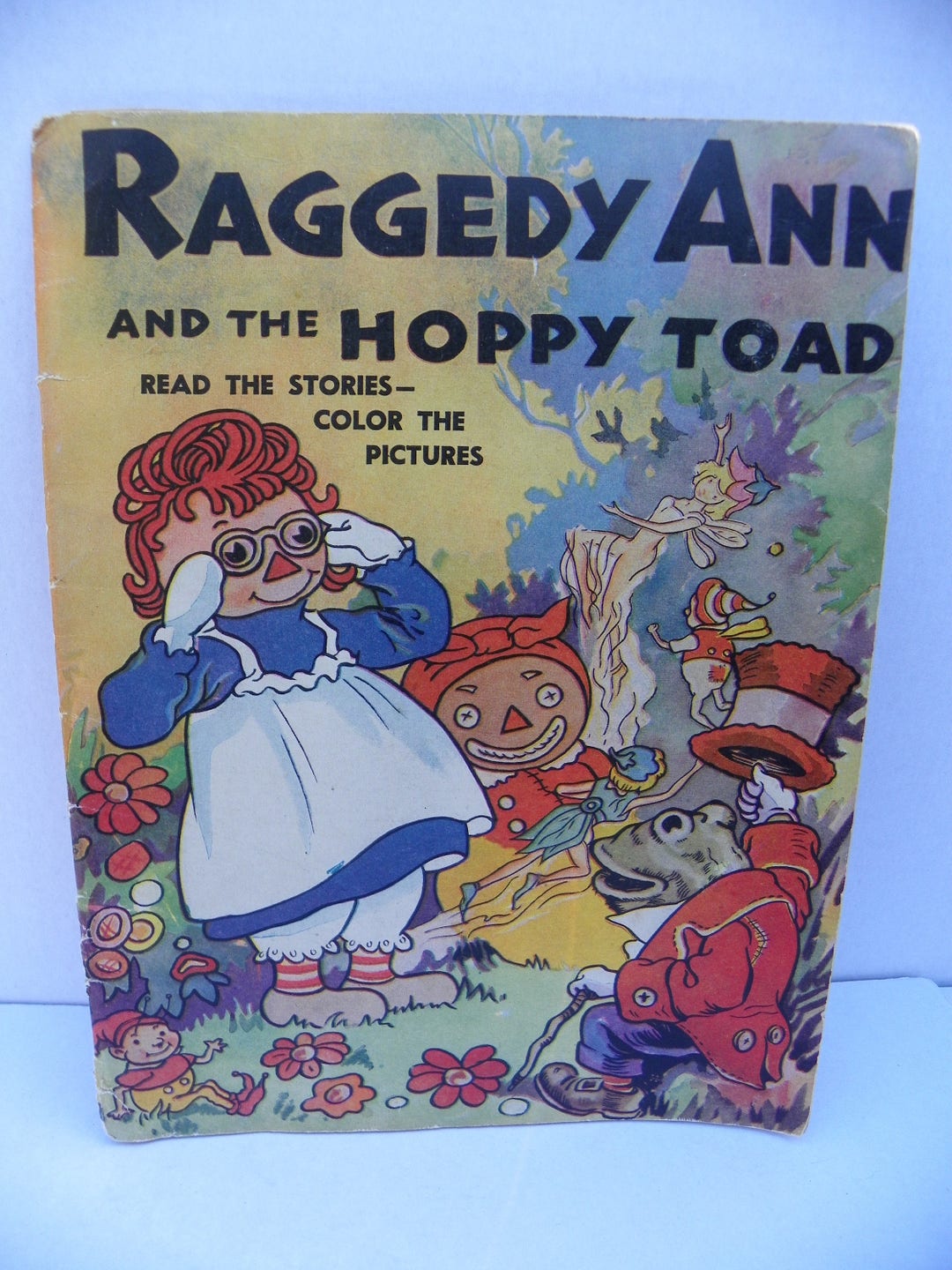 1944 Raggedy Ann and the Hoppy Toad Read the Stories and - Etsy