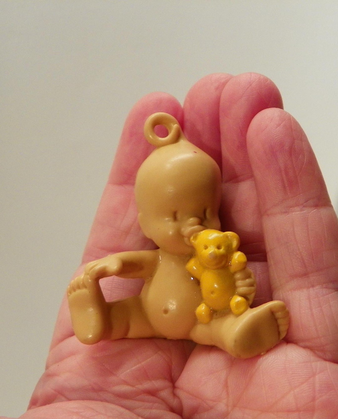 1986 LJN PVC Baby Figure - Garyoodle Curly Q'oodle Mini Baby Doll ...