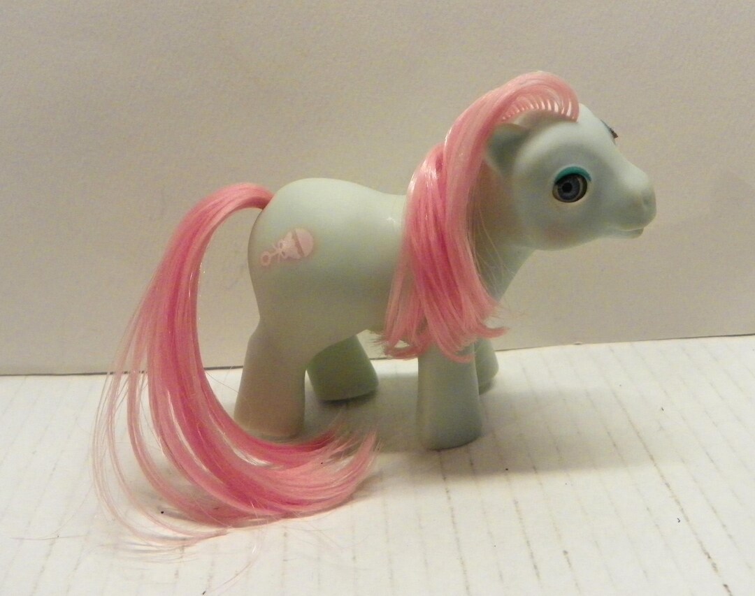 Vintage My Little Pony Beddy Bye Eyes Baby Cuddles READ, Hasbro G1 Pony ...