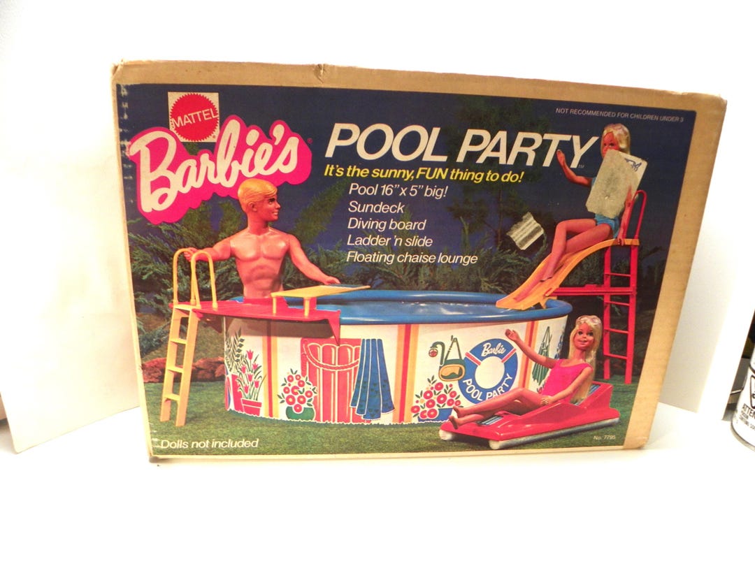 1973 Barbie's Pool Party 7795 - Complete and Unused ! , 1970's Mattel ...
