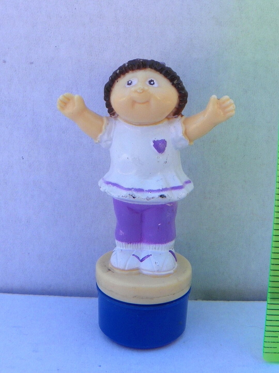 1984 Cabbage Patch Kids Rubber Stamp , Cabbage Patch Doll PVC , Vintage ...