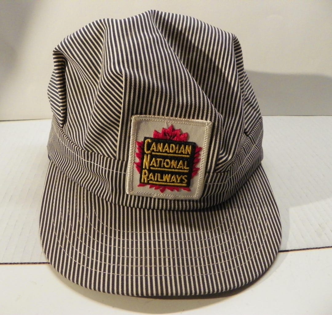 Vintage Canadian National Railways Engineer's Cap , Vintage CNR ...