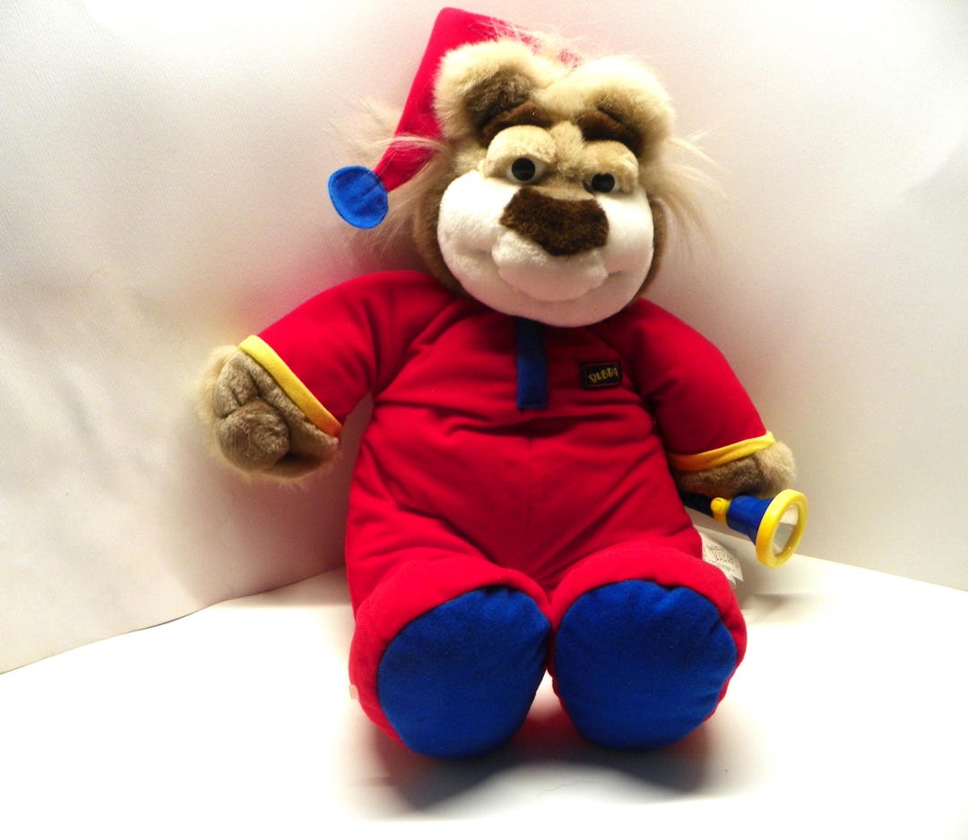 1997 Bedtime Bubba Bear 18" , Tyco Real Wisecrackin' Talking Plush Bear With Working Flashlight ...