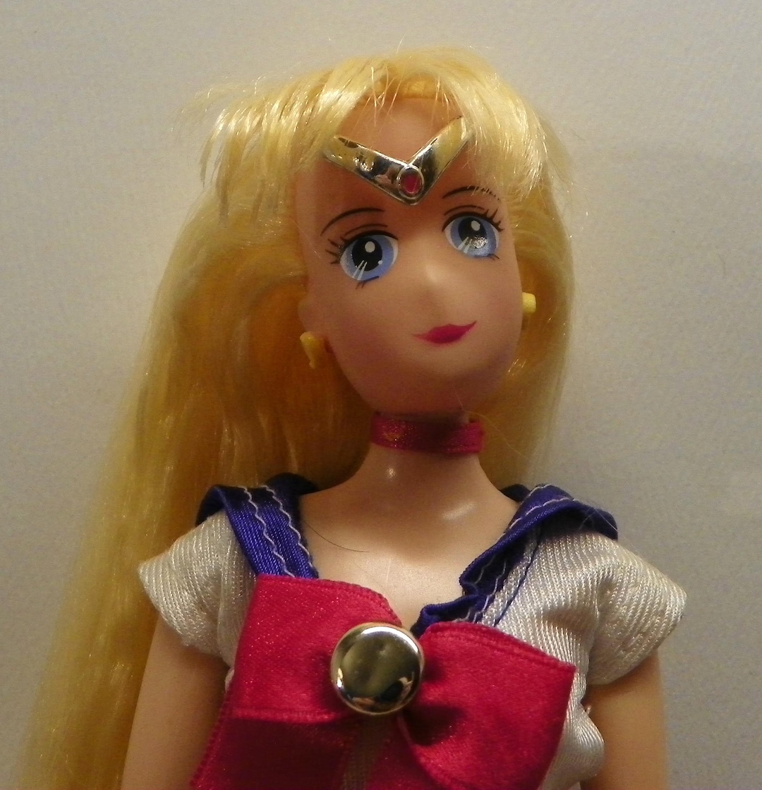 1995 Bandai Deluxe Adventure Dolls Sailor Moon Doll 11.5" , 1990's Ban ...