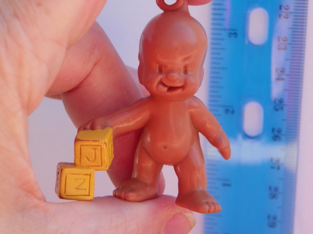 1985 LJN Toys Oodles PVC Baby Figure , Jackoodle Curly Q'oodle Mini ...
