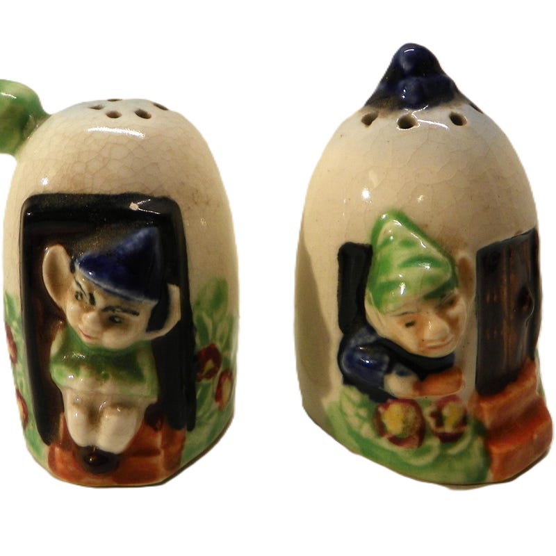 Salt and Pepper Pixie Topper - Etsy Canada