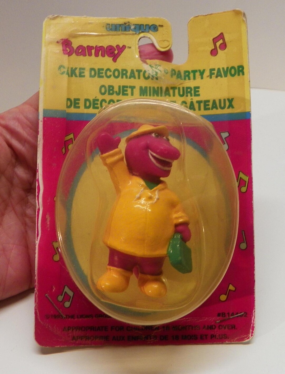 1993 Barney PVC Figure NRFB , Barney the Purple Dinosaur , Barney Cake ...