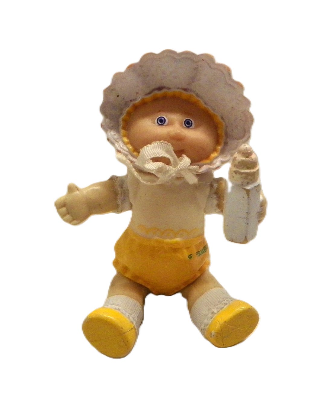 1984 Cabbage Patch Kids Poseable PVC Baby , Cabbage Patch Baby Holding ...