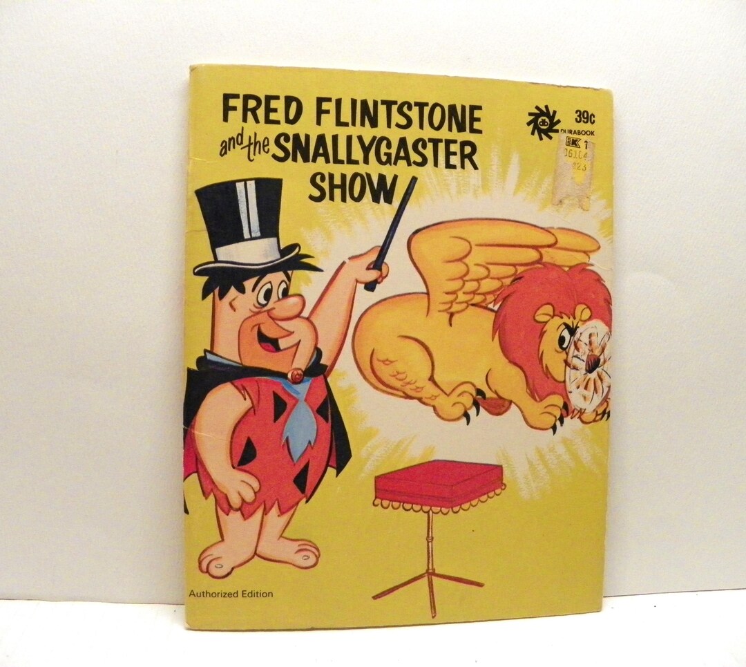 1972 Durabook the Flintstones - Fred Flintstone and the Snallygaster ...