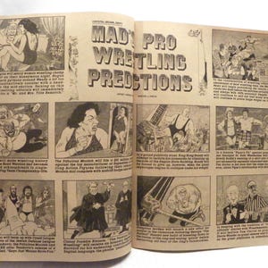 1986 July Mad Magazine #264 - Featuring Hulk Hogan , Wrestling , Rambo ...