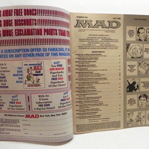 1986 July Mad Magazine #264 - Featuring Hulk Hogan , Wrestling , Rambo ...