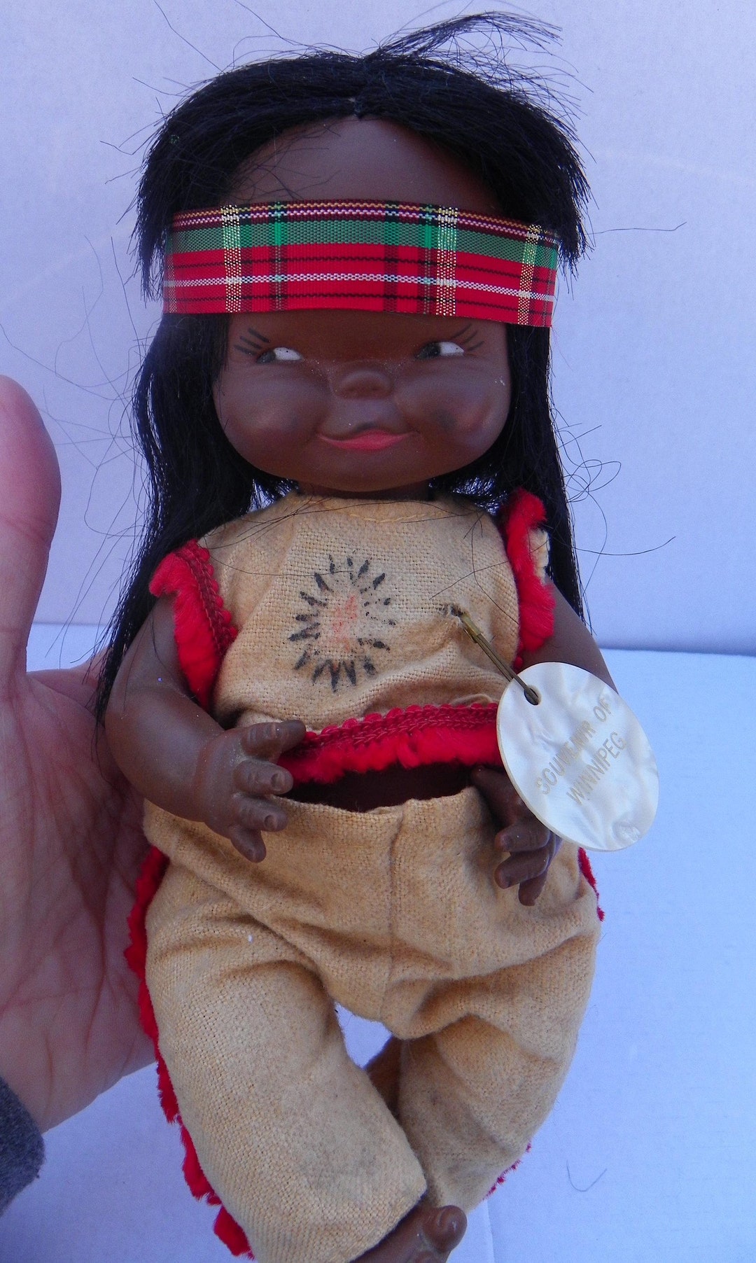 1960's Regal Indian Doll , Canada Souvenir Doll , Native Inuit Doll ...