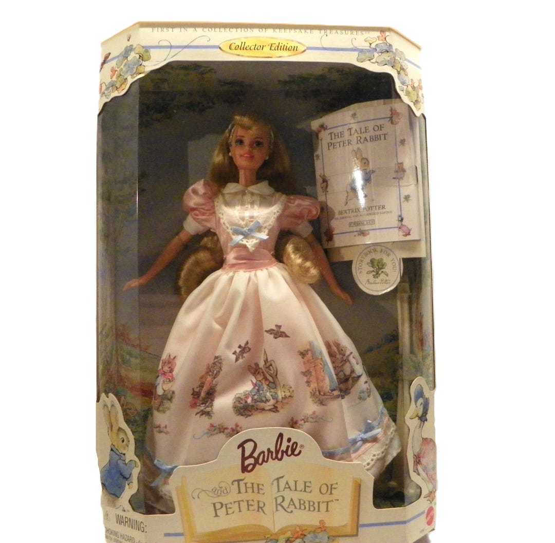 1997 Barbie the Tale of Peter Rabbit Doll Collector Edition #19360 ...
