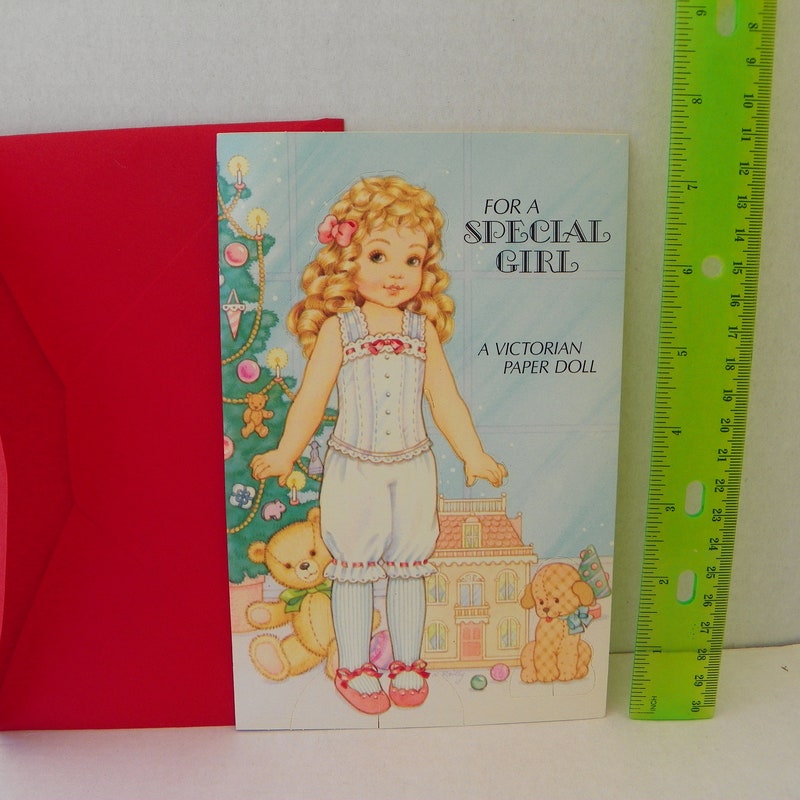 Paper Doll Card - Etsy