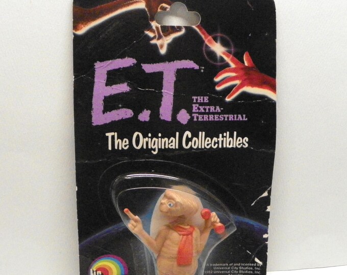 E.T. the Extra Terrestrial PVC Figure , ET Miniature Figure , E T Phone ...