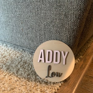 Baby Name Sign - Baby Shower Gift - Etsy