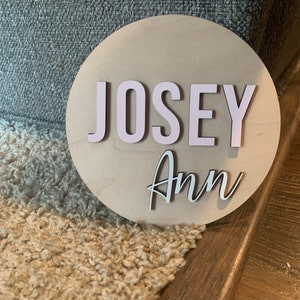 Baby Name Sign - Baby Shower Gift - Etsy