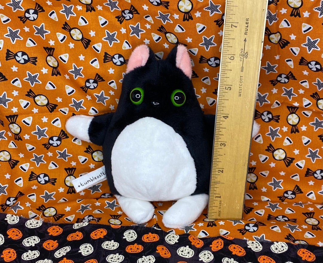 Fat Tuxedo Cat Bean Bag Plush - Etsy