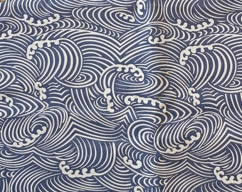 Wave Pattern Fabric - Etsy