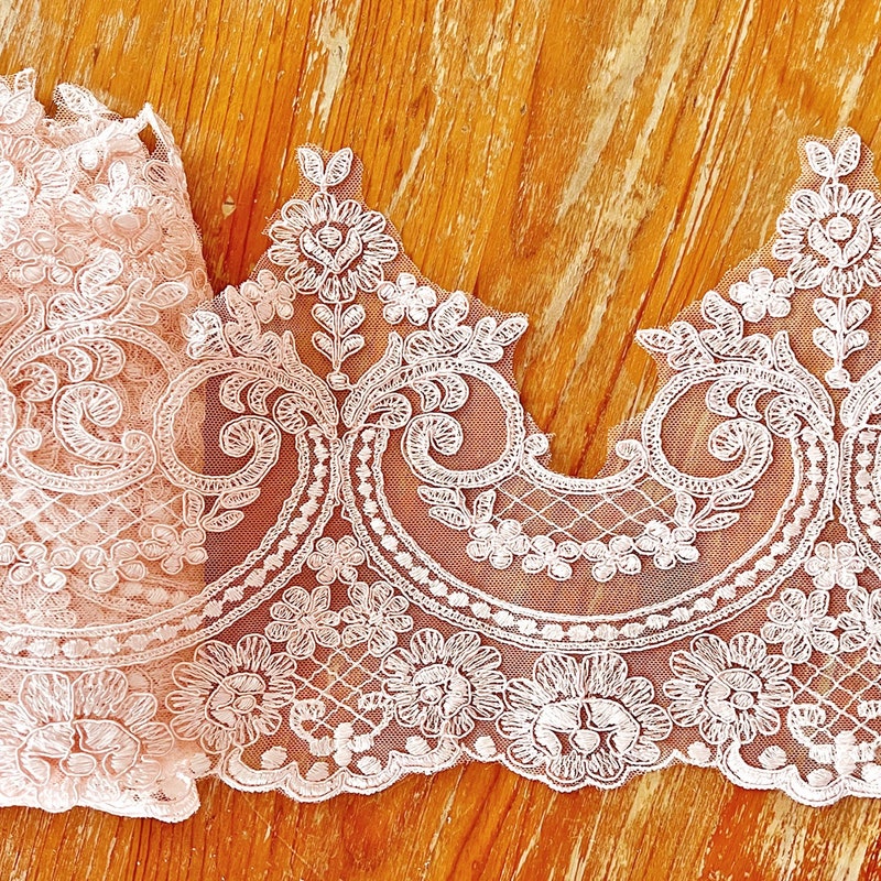 Alencon Lace Fabric - Etsy