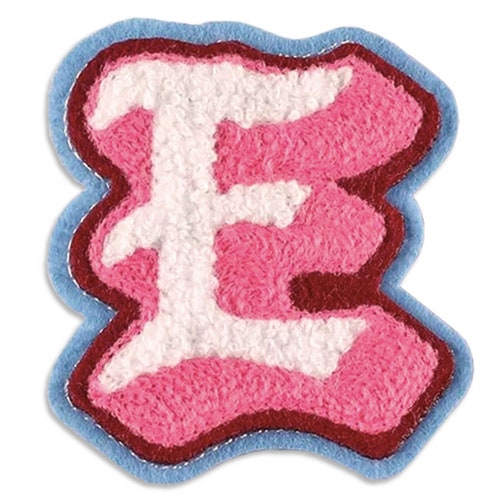 Iron on Chenille Embroidered Letters Patch Applique for - Etsy