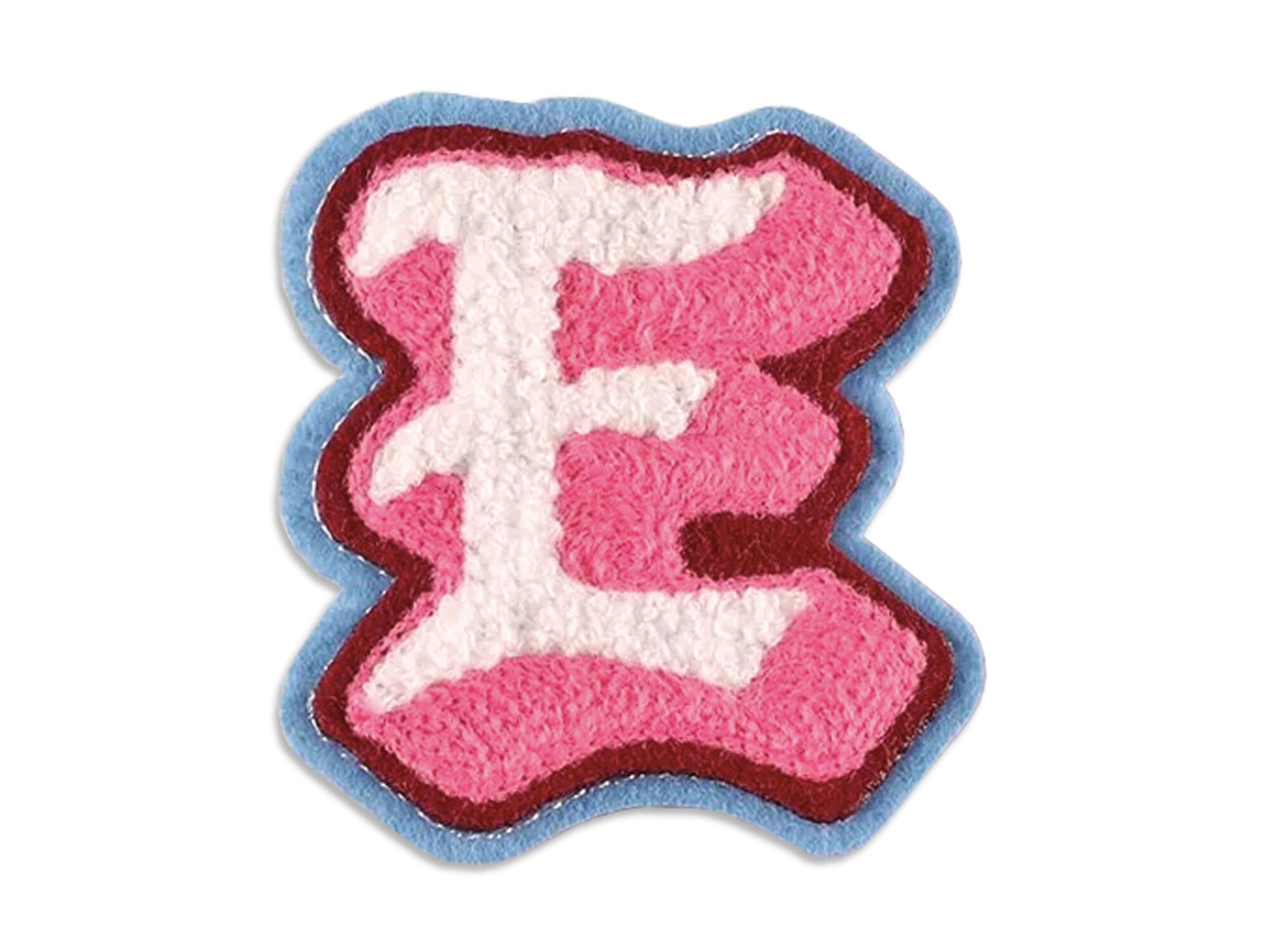 Sweet Fluffy Embroidered Letter E Patch 3 X 2.5 Inch One - Etsy
